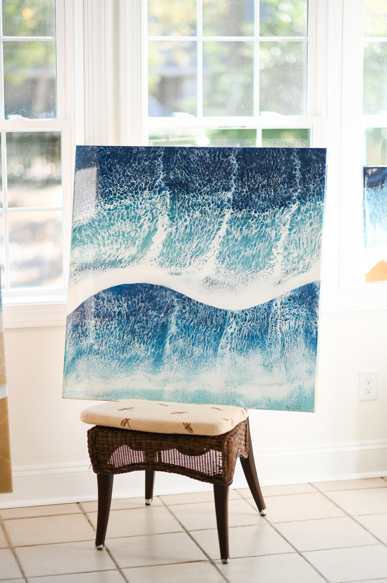 36x36 “Heavenly” Canvas – Grace Bell Art